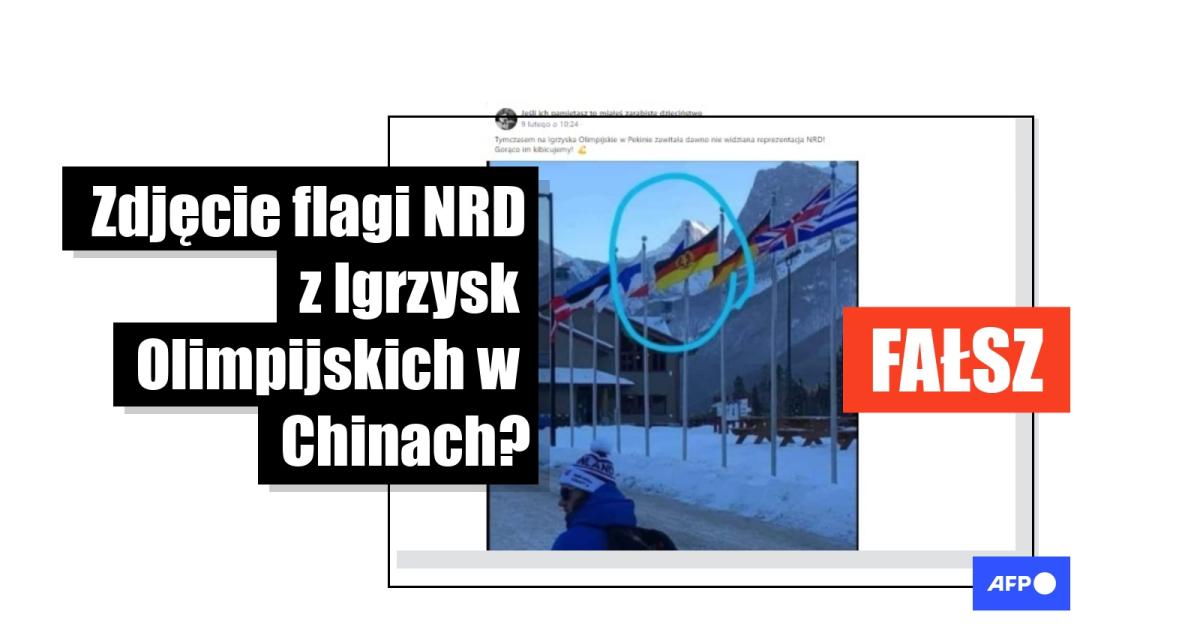 Ta flaga wisi w Kanadzie, a nie na Igrzyskach Olimpijskich w Chinach ...