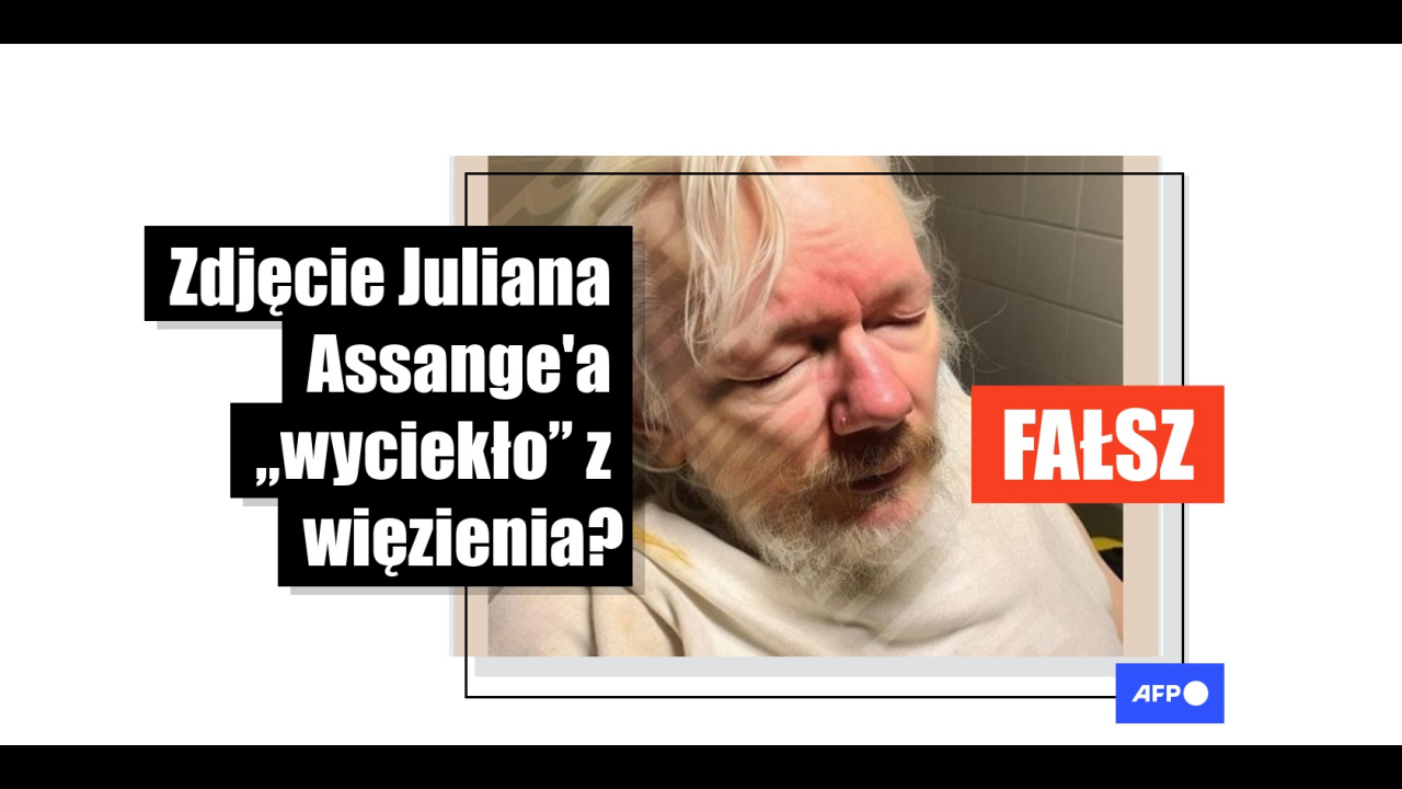 To obraz Juliana Assange'a wygenerowany przez sztuczną inteligencję | Sprawdzam